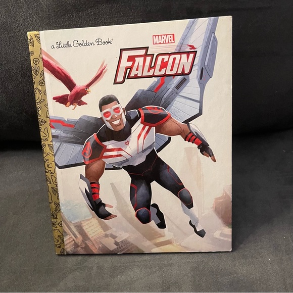 Little Golden Book | Other | Little Golden Book Falcon A Marvel Book ...